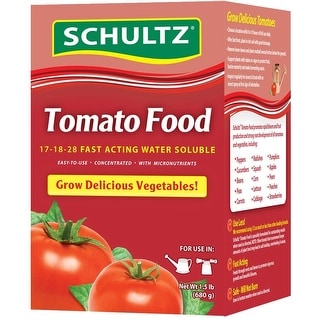Schultz SPF70370 Fast Acting Water Soluble Tomato Food, 17-18-28, 1.5 ...