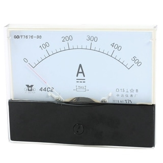 Measurement Tool Analog Panel Ammeter Gauge DC 0 - 500A Measuring Range ...