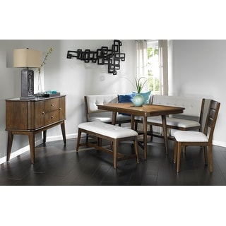 Curved Dining Bench Mid-Century Modern Upholstered Curved Bench - Bed ...