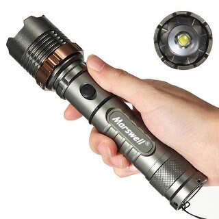 Stalwart Waterproof Lotus Head LED Headlamp Flashlight Suit Gray - Bed ...
