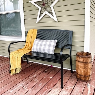 Small outdoor porch bench store