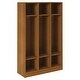 Triple Locker Storage Unit - 72" High Symmetry Design - Durable Metal ...