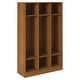 Triple Locker Storage Unit - 72" Tall - Durable Steel Construction ...