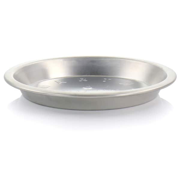Martha Stewart 9 Inch Round Embossed Aluminum Pie Pan in Silver - Bed ...