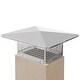 VEVOR Chimney Cap, Flue Caps,Mesh Chimney Flue Cover for Outside ...