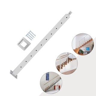 Durable Adjustable Angle Handrail System with Sturdy Posts - Bed Bath ...