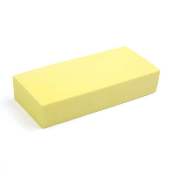 Yellow Rectangle Sponge Foam Car Vehicle Polishing Pad Cleaning Buffing ...