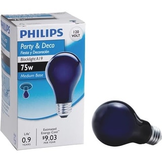 Philips Lighting Co 75W Blacklight Bulb 415323 Unit: EACH - Bed Bath ...