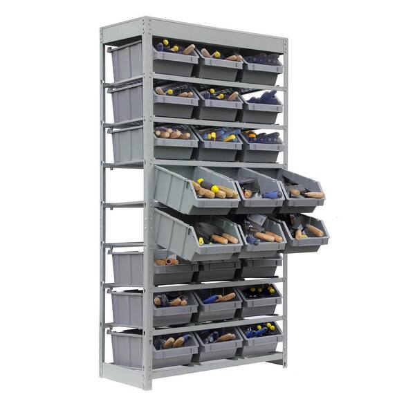 King's Rack Bin Rack Storage System Heavy Duty Steel Rack Organizer ...
