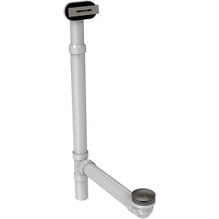 Jacuzzi Toe Tap Drain Assembly and linear overflow for Elara and Linea ...