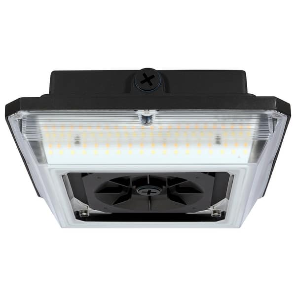 Square LED Canopy Light 3K/4K/5K CCT 20W/30W/45W Wattage Selectable ...