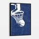 Blue Basketball Wall Art Canvas 5387 - Bed Bath & Beyond - 39913469