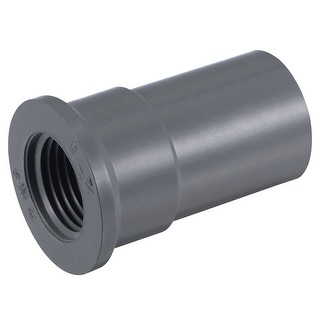 PVC Water Pipe Connector Female Thread Straight Tube Fitting Adapter ...