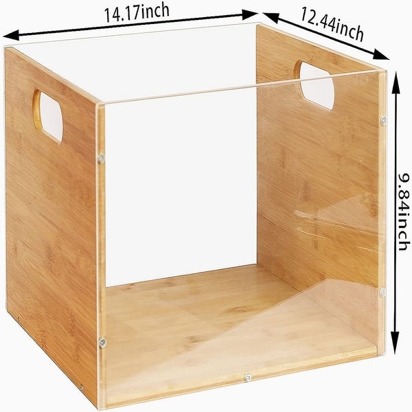Clear Acrylic File Box Organizer - Bed Bath & Beyond - 39426930