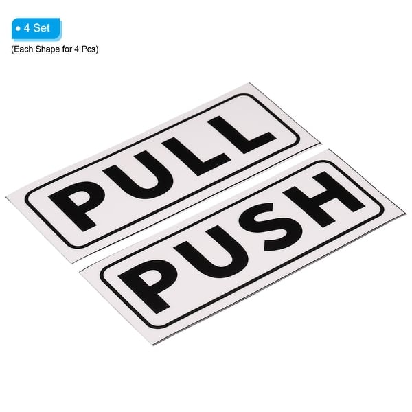 push sign sticker