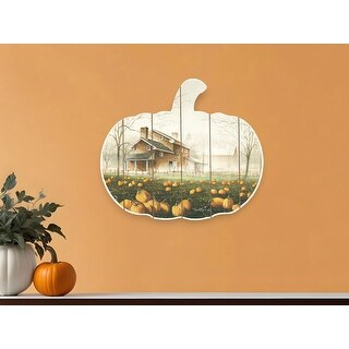 HomeRoots October Gray Unframed Print Wall Art - Bed Bath & Beyond ...