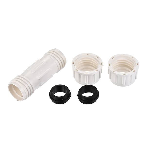 PVC Compression Plumbing Coupling Straight Pipe Fitting Extension 20mm ...
