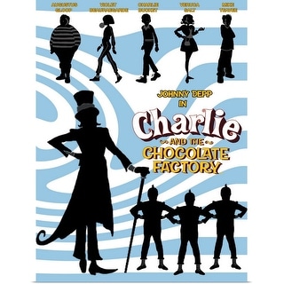 "Charlie and the Chocolate Factory (2005)" Poster Print - Multi - Bed ...