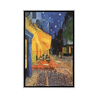 iCanvas "The Cafe Terrace on the Place du Forum (Cafe Terrace at Night ...