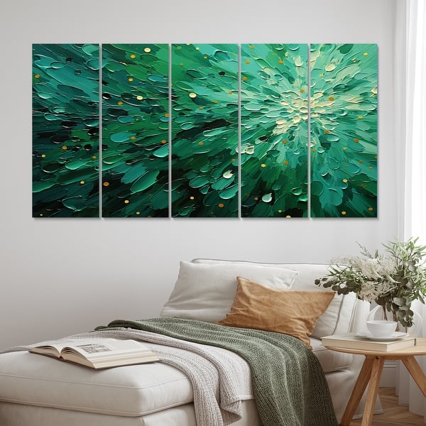 emerald style abstract