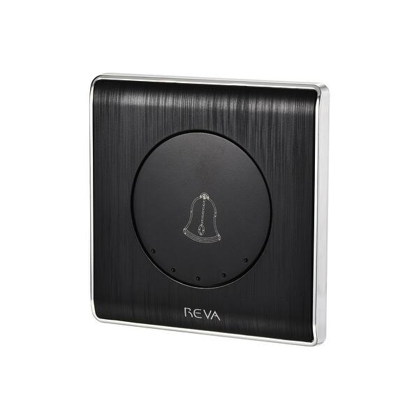 Doorbell Push Button Switch Black AC 250V 16A PC Panel Brushed ...
