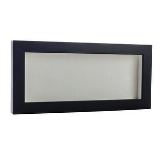 12x36 Black | 1" Depth of Usuable Space| Vertical or Horizontal Display ...