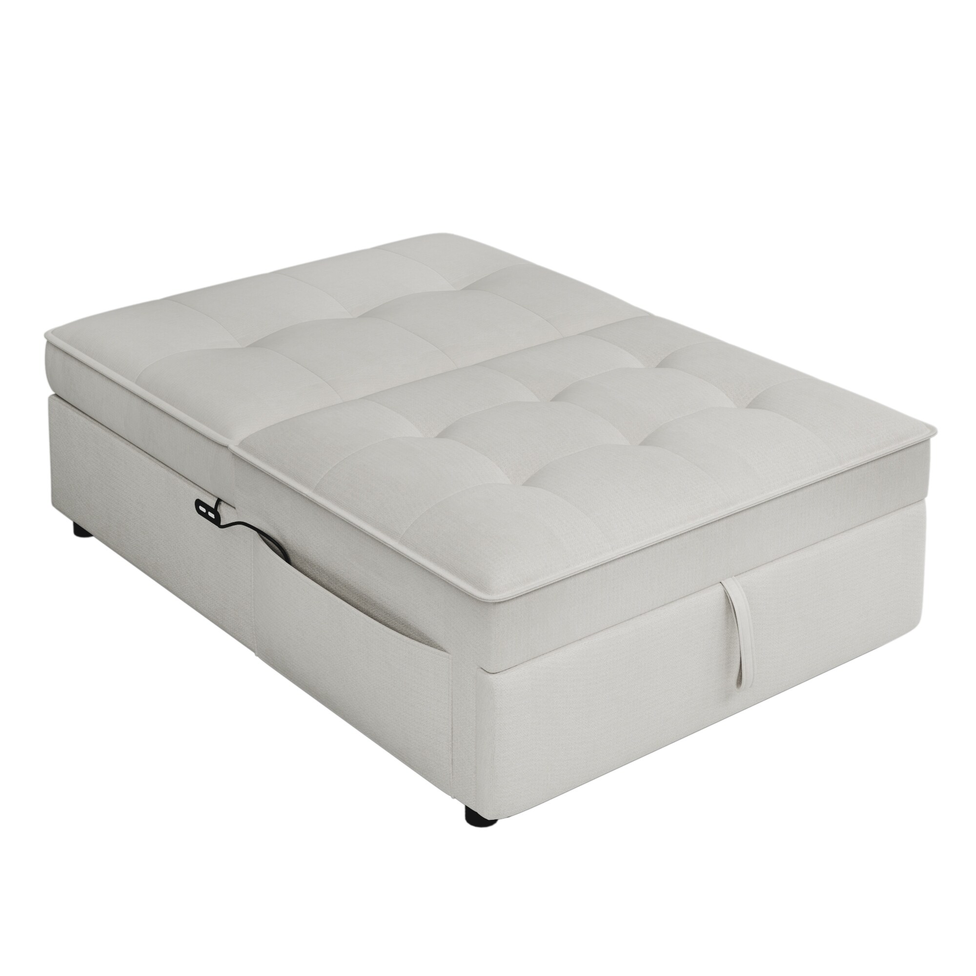 Multi Function Folding Ottoman Bed 4 in 1 Sofa Bed Chair Bed Leisure Chair