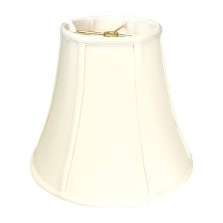 Royal Designs True Bell Basic Lamp Shade, V Notch Fitter, Eggshell ...