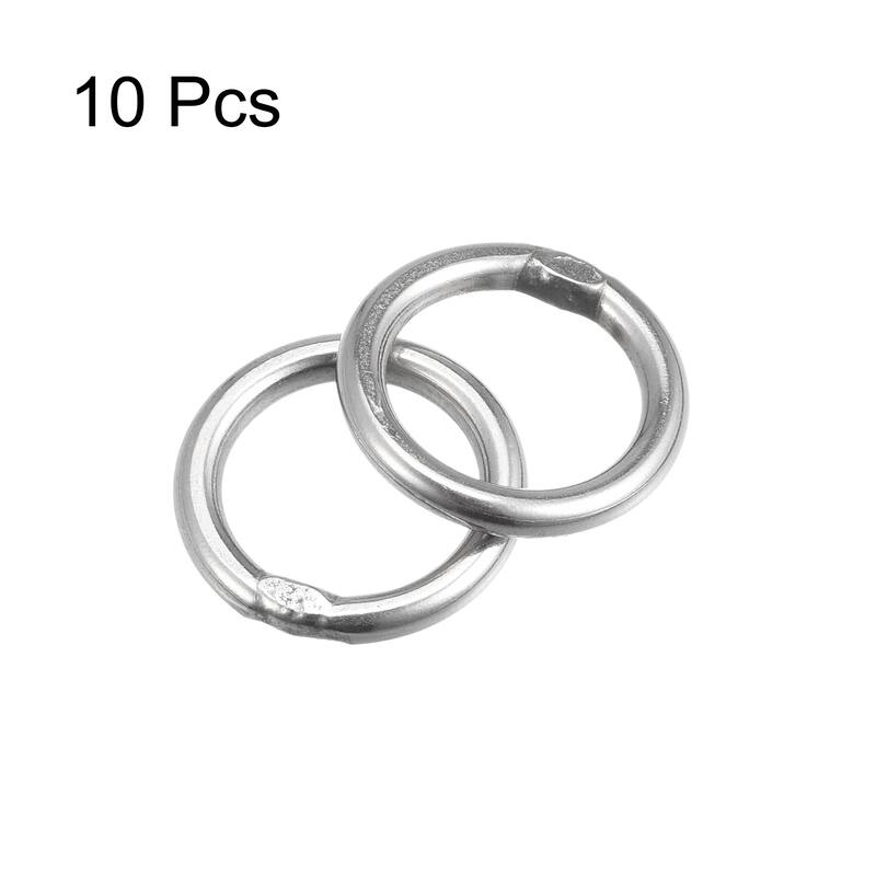 316 Stainless Steel Hardware Round Ring, Welded O-Rings - Overstock ...