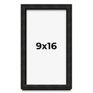 9x16 Shadow Box Black Rustic Barnwood Display Frame | 1.125 Inch Deep ...