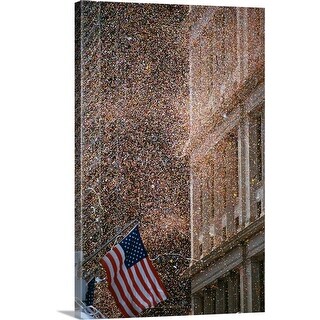 "Ticker Tape Parade" Canvas Wall Art - Bed Bath & Beyond - 16855047