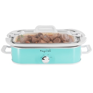 3.5 Quart Casserole Slow Cooker with 3 Temperature Settings in ...