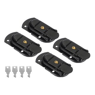 Suitcase Lock Hasp Toggle Catch Latch with Key for Jewelry Box Wooden ...