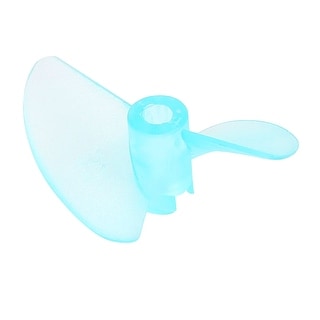 CCW 2-Vane Reverse Propeller Prop D32 P40 Blue for 3.17mm Shaft RC Boat ...