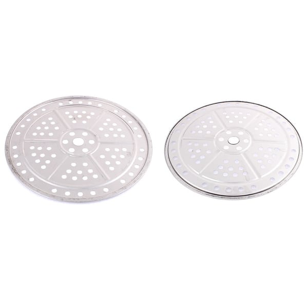 Unique Bargains Kitchen Stainless Steel Round Shaped Food Cooking ...