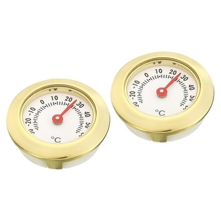 2Pcs 1.1” Mini Indoor Outdoor Thermometer Temperature Monitor Meter ...