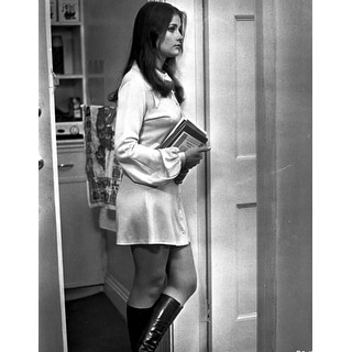 A Portrait Of Margot Kidder Carrying Books Photo Print - Bed Bath ...