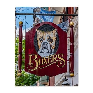 Boxer s Cafe Huntingdon Pennsylvania Boxers Cafe Dog Art Print/Poster ...