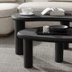Scandinavian Solid Wood Nesting Coffee Tables - Nested Design - 48*25 ...