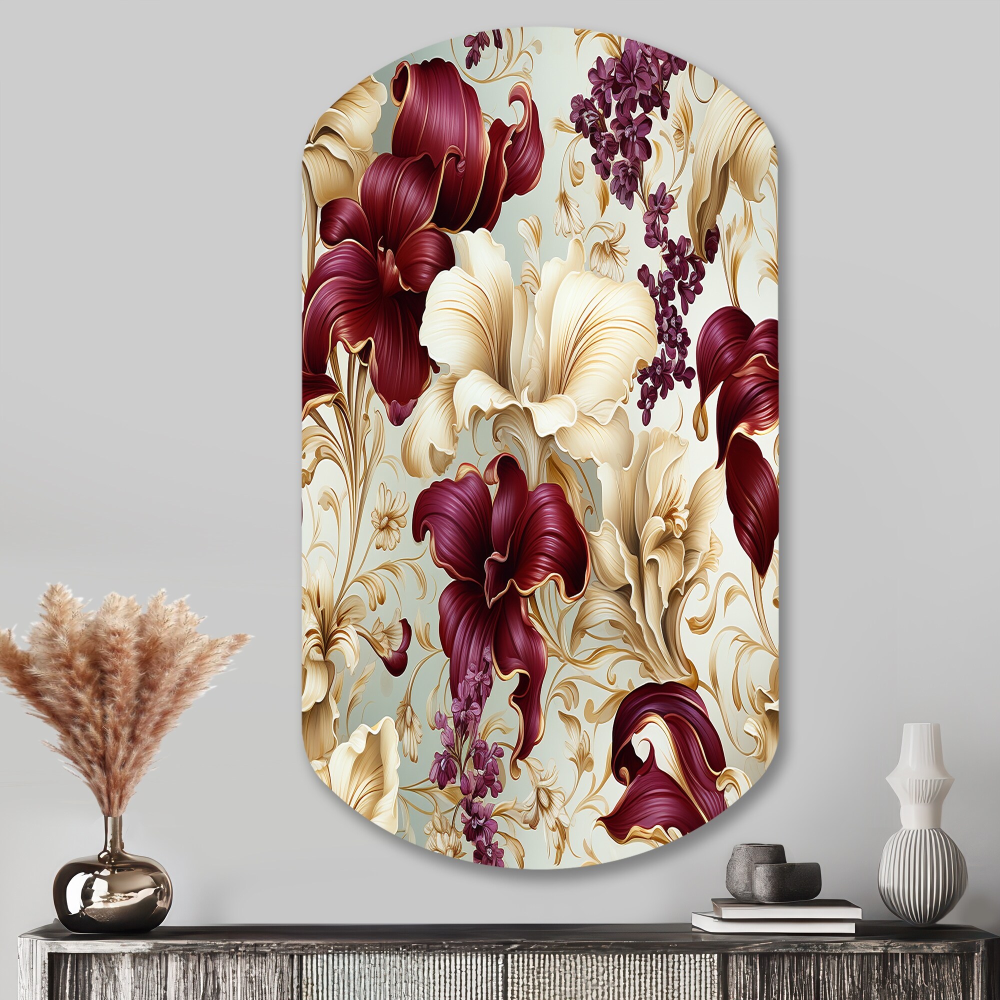 victorian flourish pattern