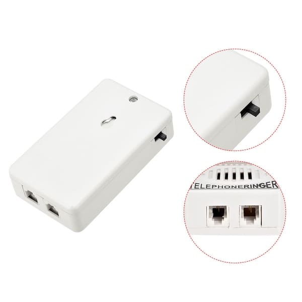 Loud Sound RJ11 Telephone Ring Phone Speaker Amplifier Socket - On Sale ...