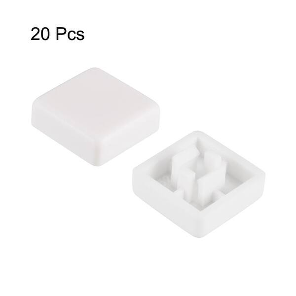 20Pcs 12x12mm Pushbutton Switch Caps Cover for 12x12x7.3mm Tact Switch ...