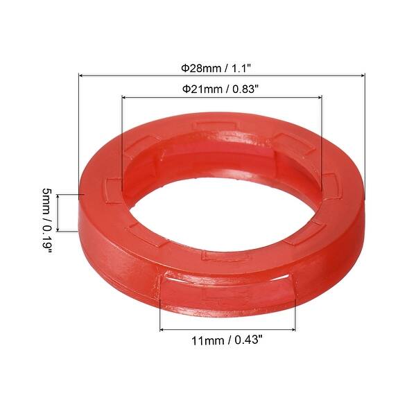 8Pcs 28mm Key Cap Cover Rings Identifier Coding Tag Silicone Sleeve ...