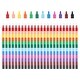 Stacking Crayons, 24 Pack 12 Colors Stackable Buildable Triangle ...