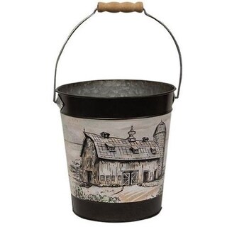 Barn Bucket - 7.5" high by 7" wide. - Bed Bath & Beyond - 36099709
