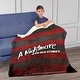 Warner Brothers Nightmare on Elm Street Silk Touch Sherpa Throw Blanket ...