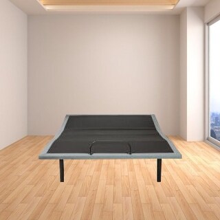 0 Gravity bed bed frame Black+ Gray king adjustable bed Upholstered bed ...