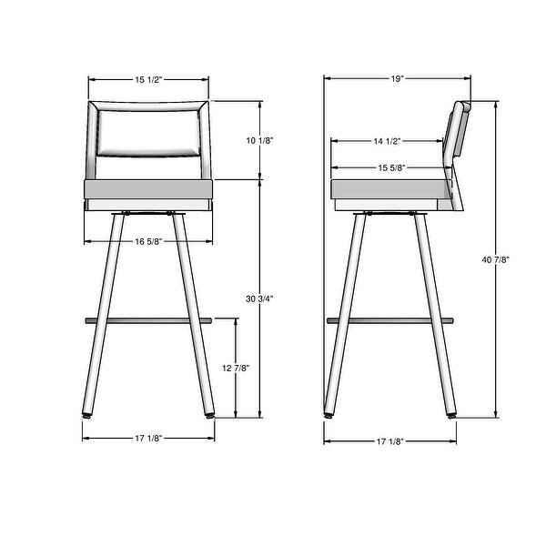 Amisco Hopkins Swivel Counter And Bar Stool Bed Bath And Beyond 27596385