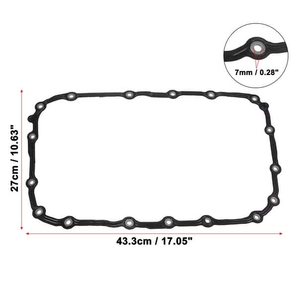 24117572618 Car Transmission Filter Oil Pan Gasket for BMW X3 328i 128i ...