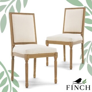 Finch Avignon Square Side Chair (Set of 2), Vintage Cream - Bed Bath ...